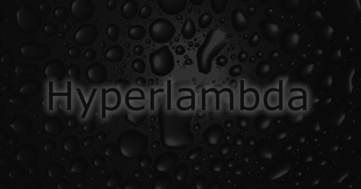 Hyperlambda, THE AI Programming Language | AINIRO.IO