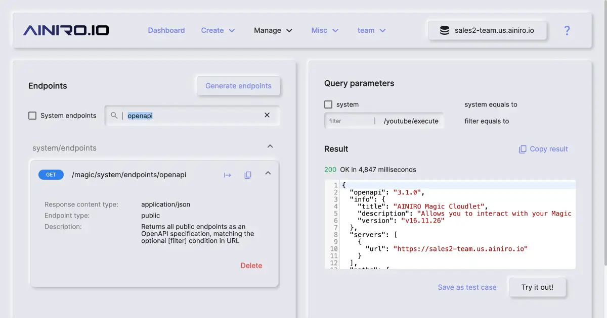 ChatGPT with Raw SQL Database Access | AINIRO.IO