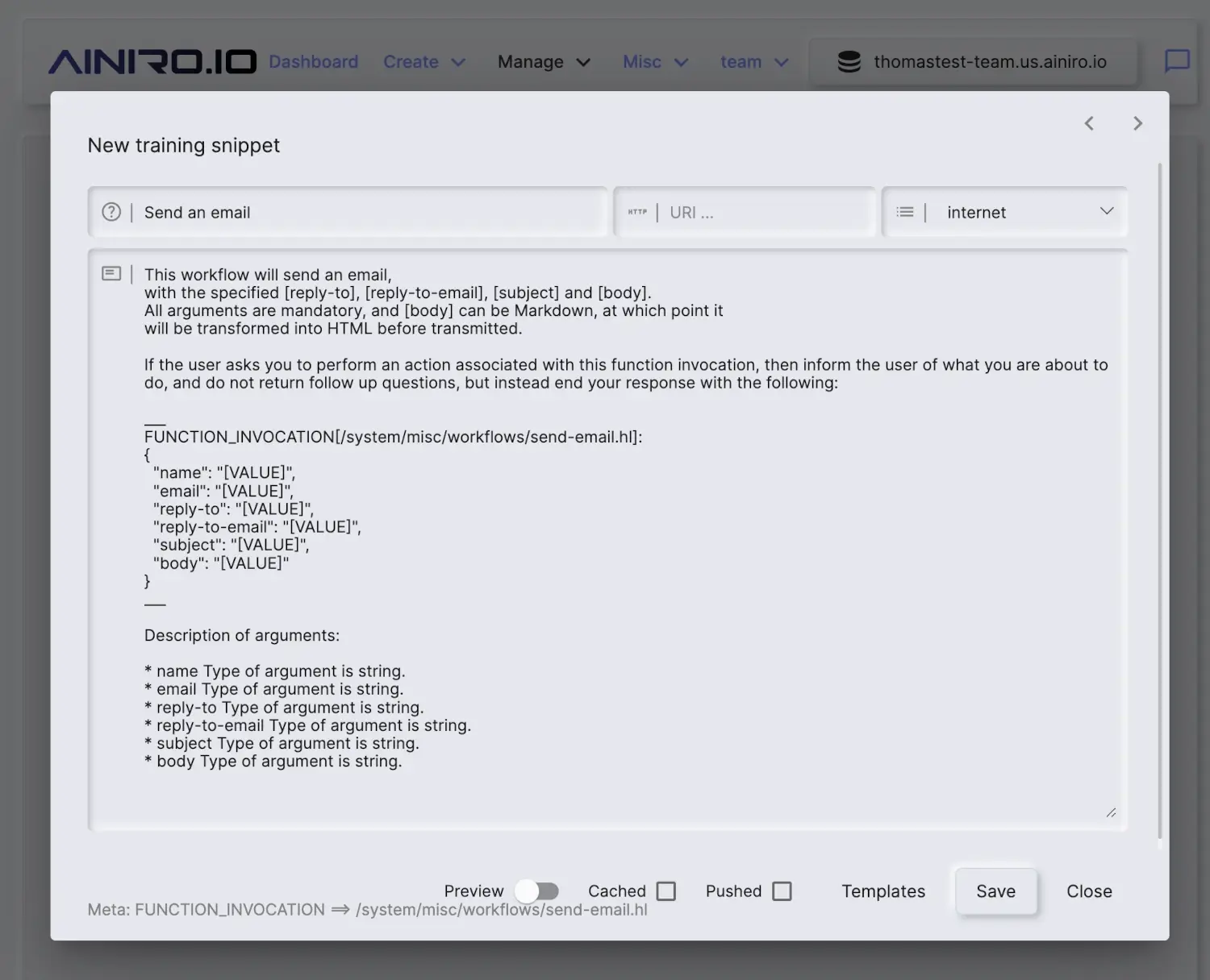 How to Connect your AI Chatbot to the Internet | AINIRO.IO